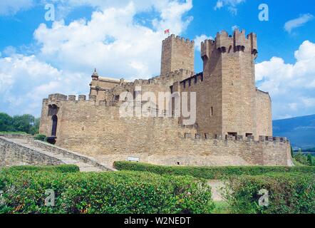Castle of Javier, Navarra, Spain Stock Photo - Alamy