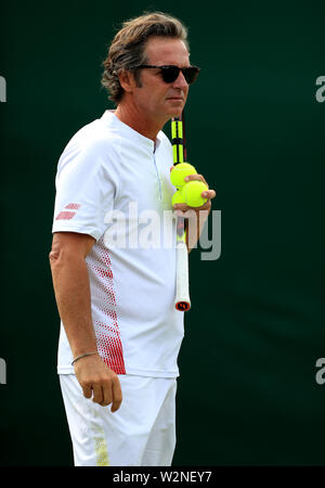 Toni Nadal is the uncle and coach of tennis player Rafael Nadal (ESP ...
