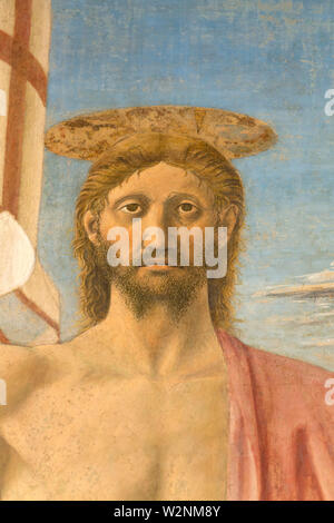The Resurrection, Piero della Francesca, 1460's, Museo Civico ...