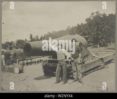 15 in. gun near Wash., D.C. Aug. 1865, Civil War Photographs 1861-1865 ...