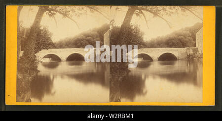 Bridge at Bishop's Mills, by Bartlett & French Stock Photo - Alamy