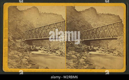 Bridge at Huntsman's Ranch, looking up.; Bridge at Huntsman's Ranch ...