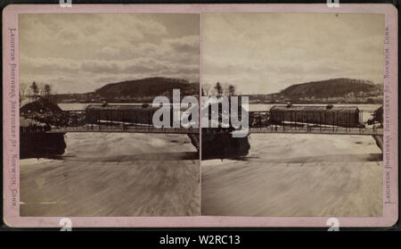 Bridge over the Shetucket River, by Laighton Brothers Stock Photo - Alamy