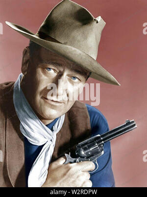 John Wayne (1907-1979), American actor, circa 1950. CSU Archives ...