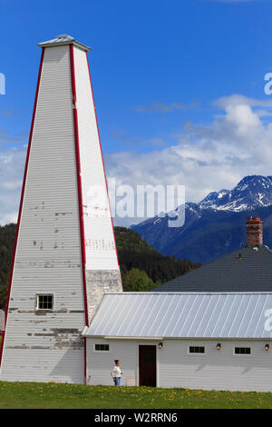 Fire Hall, Fort Seward, Haines, Lynn Canal, Alaska, USA Stock Photo - Alamy