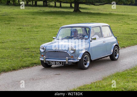 Classic Mini saloon at The Classic Car Show at NEC Birmingham Stock ...