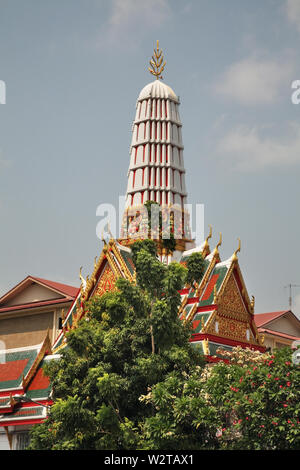 Wat Chakkrawat Ratchawat in Bangkok. Kingdom of Thailand Stock Photo ...