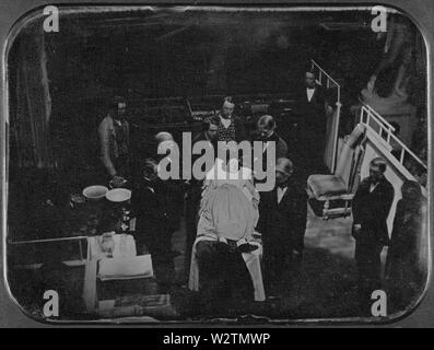 First use of surgical anesthesia. The first public demonstration of ...
