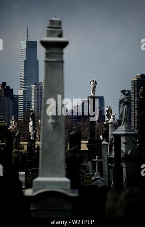 Mob scenes in Brooklyn and the Queens neighborhood. The Calvary ...
