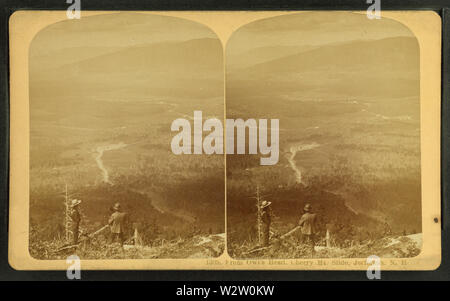 From Owl's Head, Cherry Mt Slide, Jefferson, NH, from Robert N Dennis ...