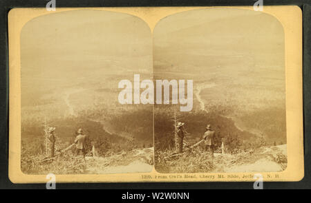 From Owl's Head, Cherry Mt Slide, Jefferson, NH, from Robert N Dennis ...
