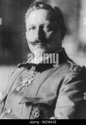 Wilhelm II , The German Emperor (cropped Stock Photo - Alamy