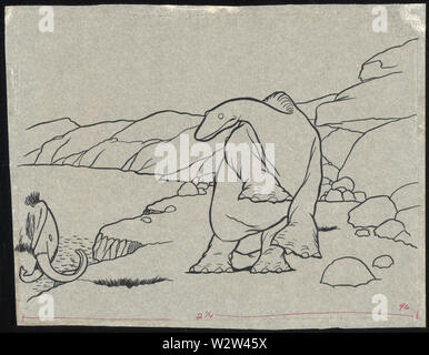 GERTIE THE DINOSAUR, Gertie the dinosaur, 1914 Stock Photo - Alamy