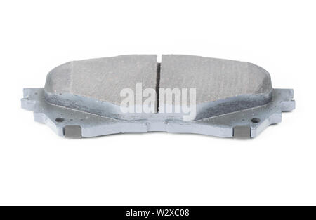 Single brake shoe isolated on white background Stock Photo - Alamy