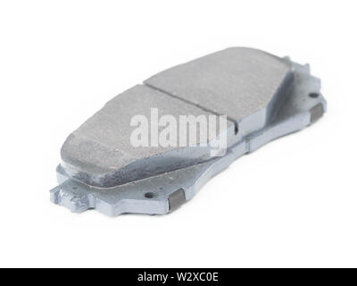 Single brake shoe isolated on white background Stock Photo - Alamy