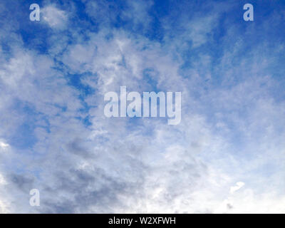 Unique Clouds style on the open sky for background Stock Photo - Alamy