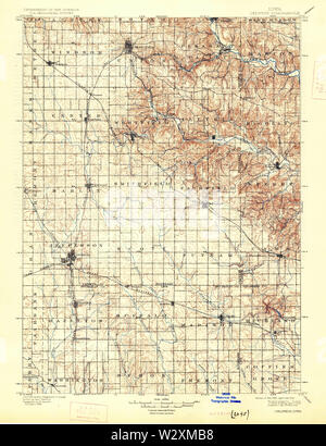 Oelwein, Iowa, map 1901, 1:125000, United States of America by Timeless ...