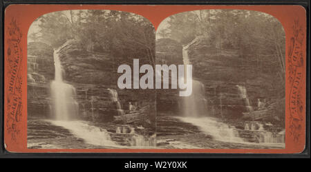 Lower falls of Peterskill, by J. Loeffler Stock Photo - Alamy