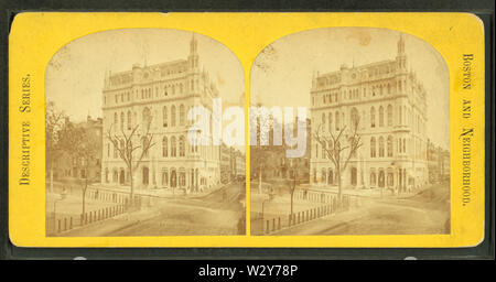 Masonic Temple in Boston, from Robert N. Dennis collection of ...