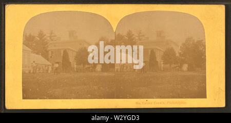 . Mr. Caleb Cope's [house], Philadelphia. Coverage: 1858?-1862?. Source ...