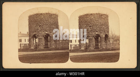 Old Stone Mill, by Joshua Appleby Williams Stock Photo - Alamy