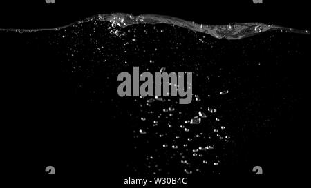 Blurry images of drinking water liquid bubbles or carbonate drink or oil shape or soda splashing ...