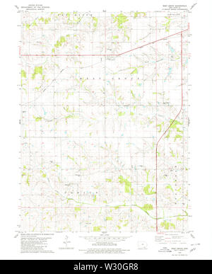 West Grove, Iowa, map 1979, 1:24000, United States of America by ...
