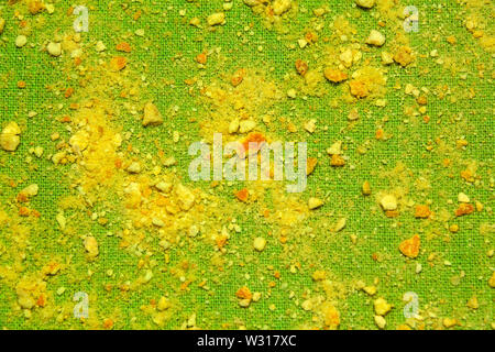 Abstract green background. Crumb galaxy Stock Photo - Alamy