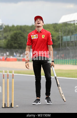 Ferrari driver Charles Leclerc on the Red Carpet ahead of the F1 75 ...