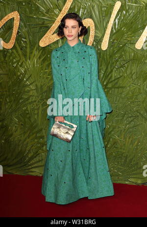 London, UK. Billie JD Porter at The Fashion Awards 2017 at the Royal ...