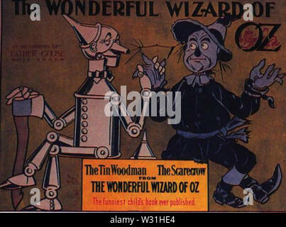 Wizard of Oz by L Frank Baum, 1900 - High Resolution illustration by William Wallace Denslow ...