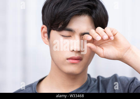 Daily routines Of an asian young man 206 Stock Photo - Alamy