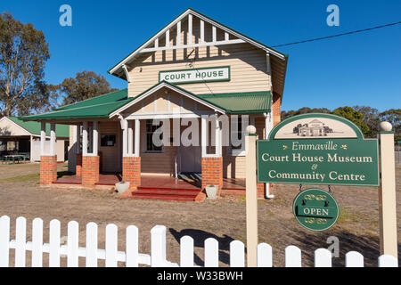 Emmaville court house and community centre in Emmaville in northern new ...