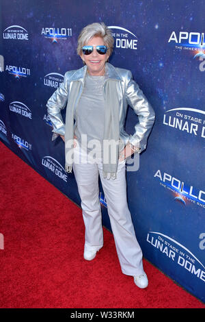 Pasadena, USA. 10th July, 2019. Tracy Cernan at the opening of 'Apollo ...