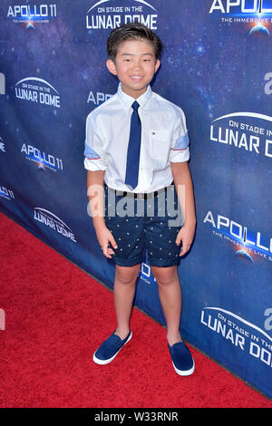 Caleb Jeon at the inauguration of 'Apollo 11: The Immersive Live Show ...