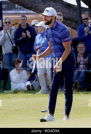 Erik Van Rooyen on the 5th hole during day four of the Genesis Scottish ...
