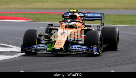 McLaren driver Lando Norris in the garage ahead of the Abu Dhabi Grand ...