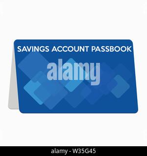 Saving account passbook flat design Stock Vector Image & Art - Alamy