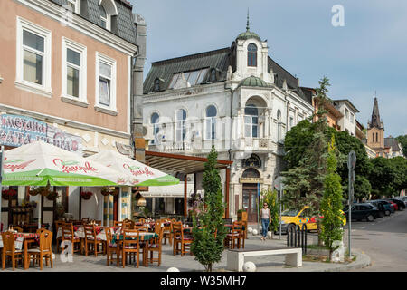 Street Restaurant, Varna, Bulgaria Stock Photo - Alamy