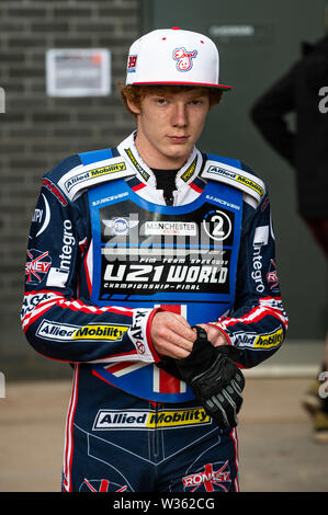 Manchester, UK. 12th July, 2019. MANCHESTER, UK 13th July Zach Cook of ...