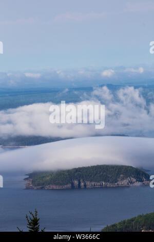 Storm over Acadia National Park, Maine Stock Photo - Alamy
