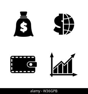 Financical. Simple Related Vector Icons Set for Video, Mobile Apps, Web ...