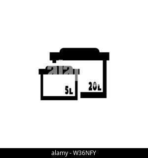 Aquarium forms. Empty glass tanks flat vector icon. Simple solid symbol ...