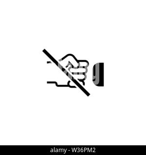 Vector do not touch . Do not touch icon. No entry sign Stock Vector Art ...