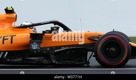 McLaren driver Lando Norris during the Abu Dhabi Grand Prix at the Yas ...