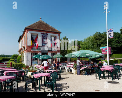 Pegasus Bridge Cafe Gondree Ouistreham Calvados Normandy France Stock ...