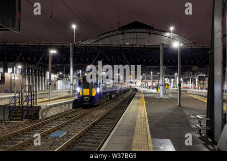 The Scotrail Class 385 Electric Train on the Cathcart Circle Line. The ...