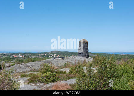 Koster, Sweden - July 12, 2019: View of an old fishing hut in Koster in ...