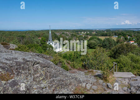 Koster, Sweden - July 12, 2019: View of an old fishing hut in Koster in ...
