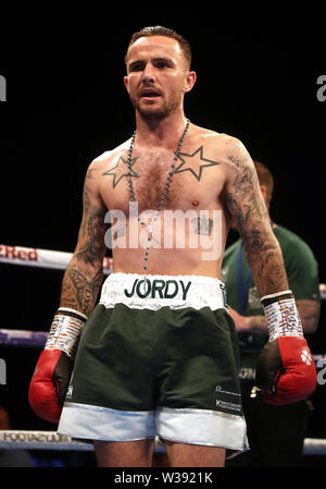 Jordan McCorry ahead of the WBO European Super-Featherweight ...